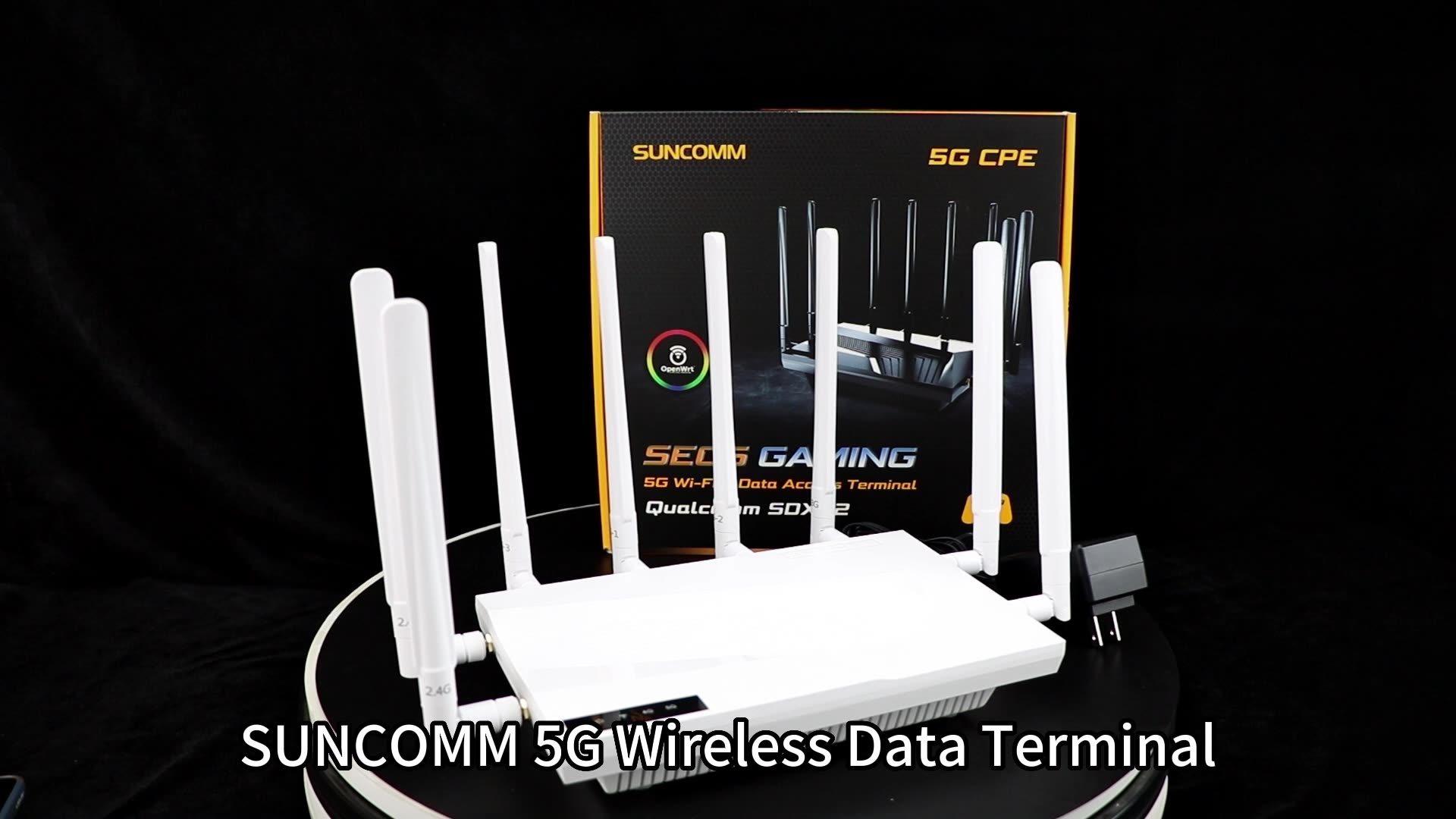 Suncomm Se06 Pro Max 4g 5g Router External Antenna High-speed Network Connection Wifi6 Cpe ...