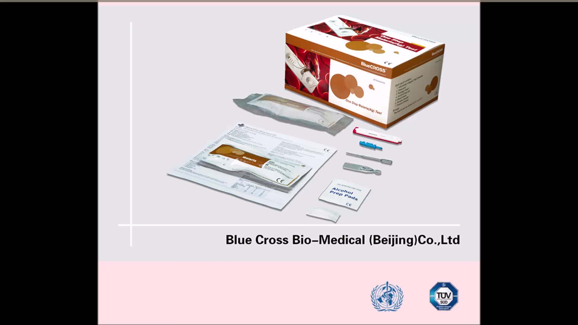 Ce Who Approved Rapid Malaria Diagnostic Test Kits One Step Malaria ...
