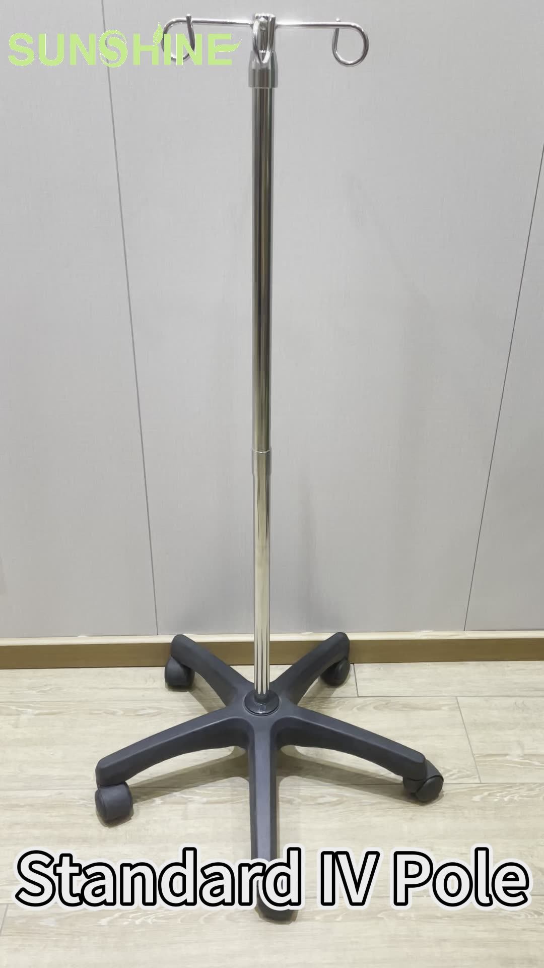 Be428 Medical Infusion Iv Pole Base For Hospital Standard Iv Pole ...