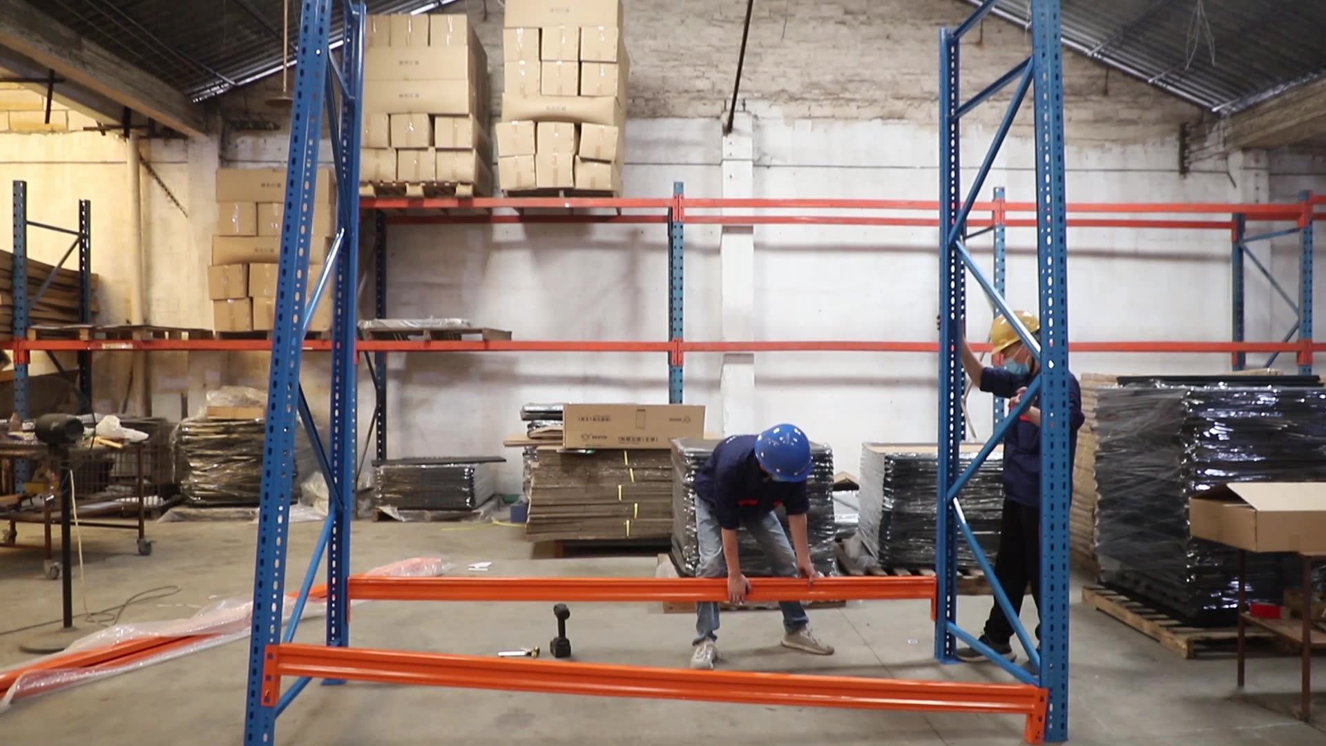 75mm Upright Industrial Warehouse Storage Heavy Duty Pallet Rack - Buy ...