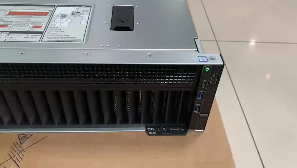 Professional Dell 4u Rack Server Poweredge R940 Intel 2*5218 256g 2.4tb ...