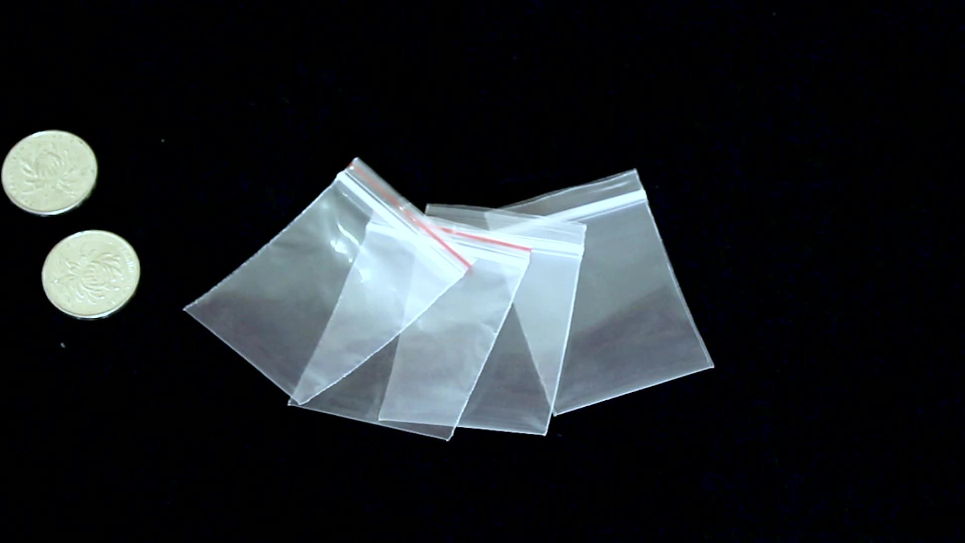 2x3 Clear Small Plastic Vinyl Storage Bag With A Zipper Pull Clear Zip ...