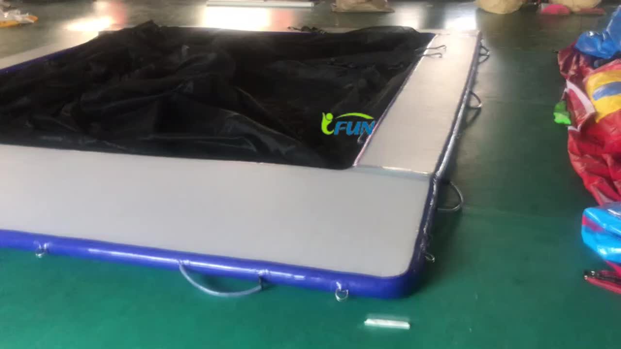 Inflatable Floating Water Mat Air Dock Pontoon/inflatable Boat Swim ...