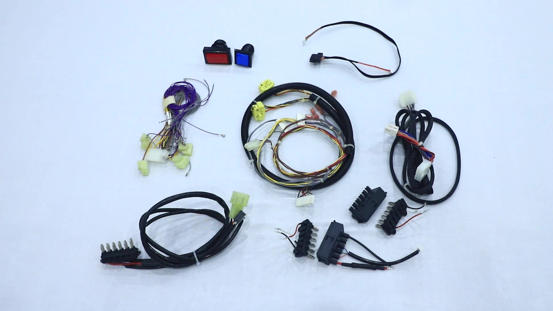 Electric Wire Harness For Gaming Electric Box Power In Wiring Harness ...
