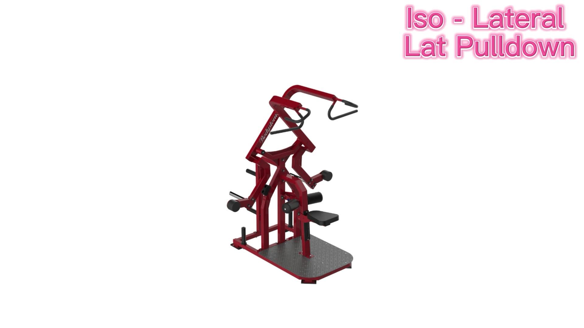 Commercial Gym Equipment Plate Loaded Machines Exercise Back Muscle By ...