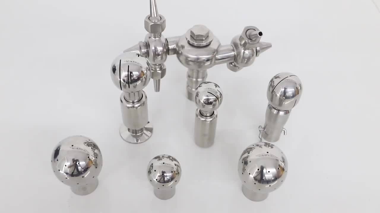 Ss316 100% Self-rinsing Tank Washing Nozzle,Cip Rotary Spray Head With ...