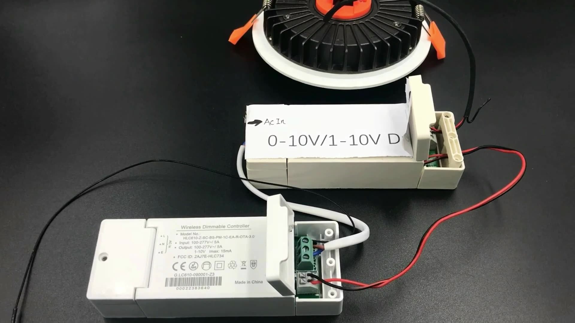 Zigbee 2.4ghz Wireless 30 Meters Smart Light Control 1-10v/ 0-10v Led ...