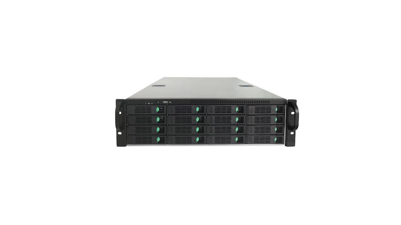 Server Project Nvr Large Storage 16 Sata Hdd 64 Ch 4k Nvr 64 Channel ...