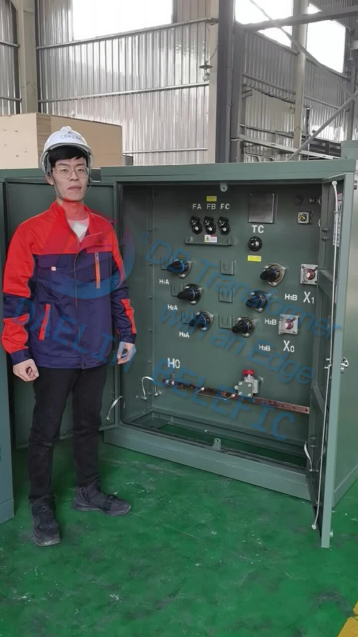 Three Phase Dead Front Oil Type 13.2kv 34.5kv To 480v 1000kw 1000kva ...