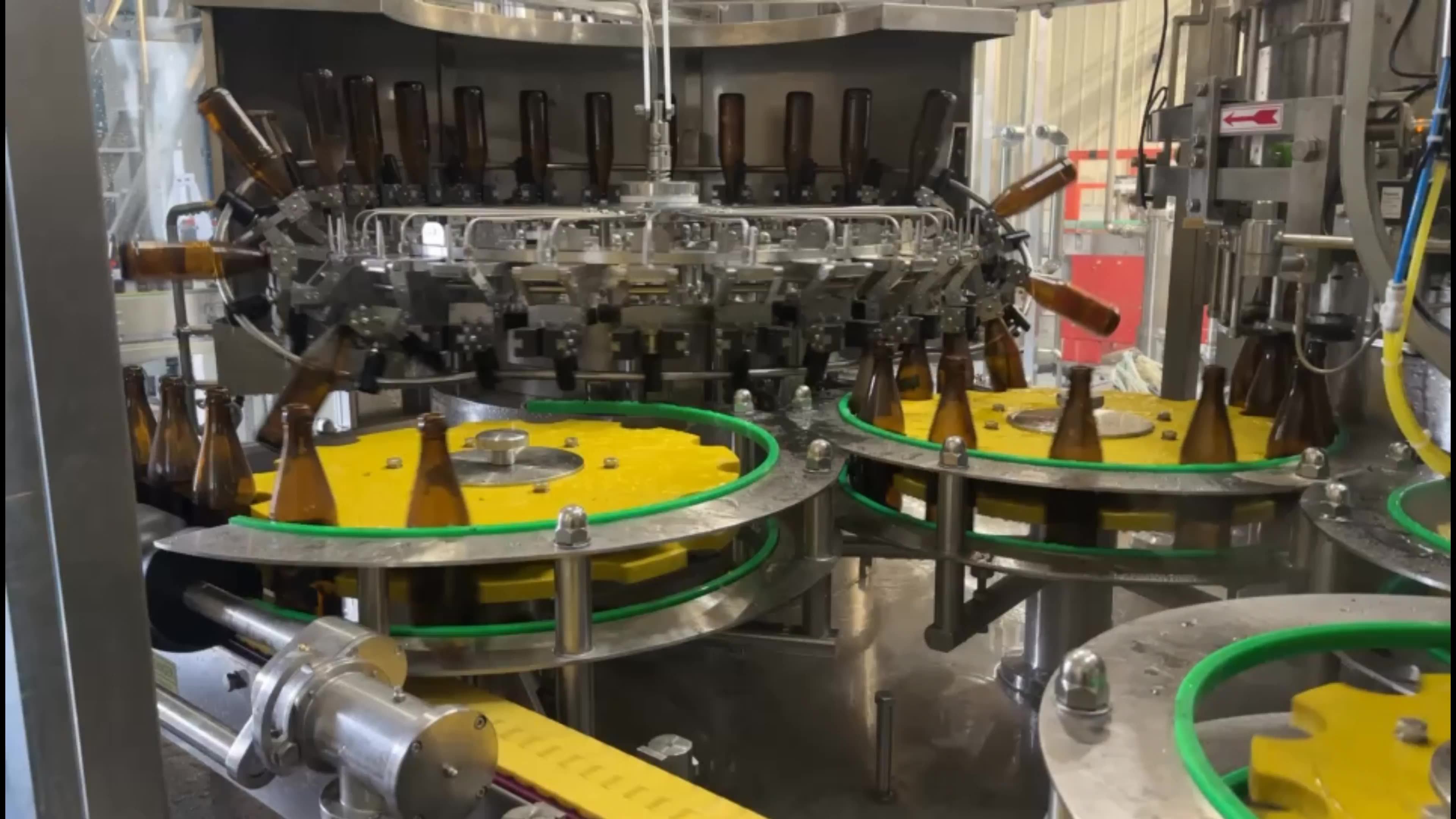 Full Set Good Quality Wholesale Automatic 3 In 1 Rotary Glass Bottle ...