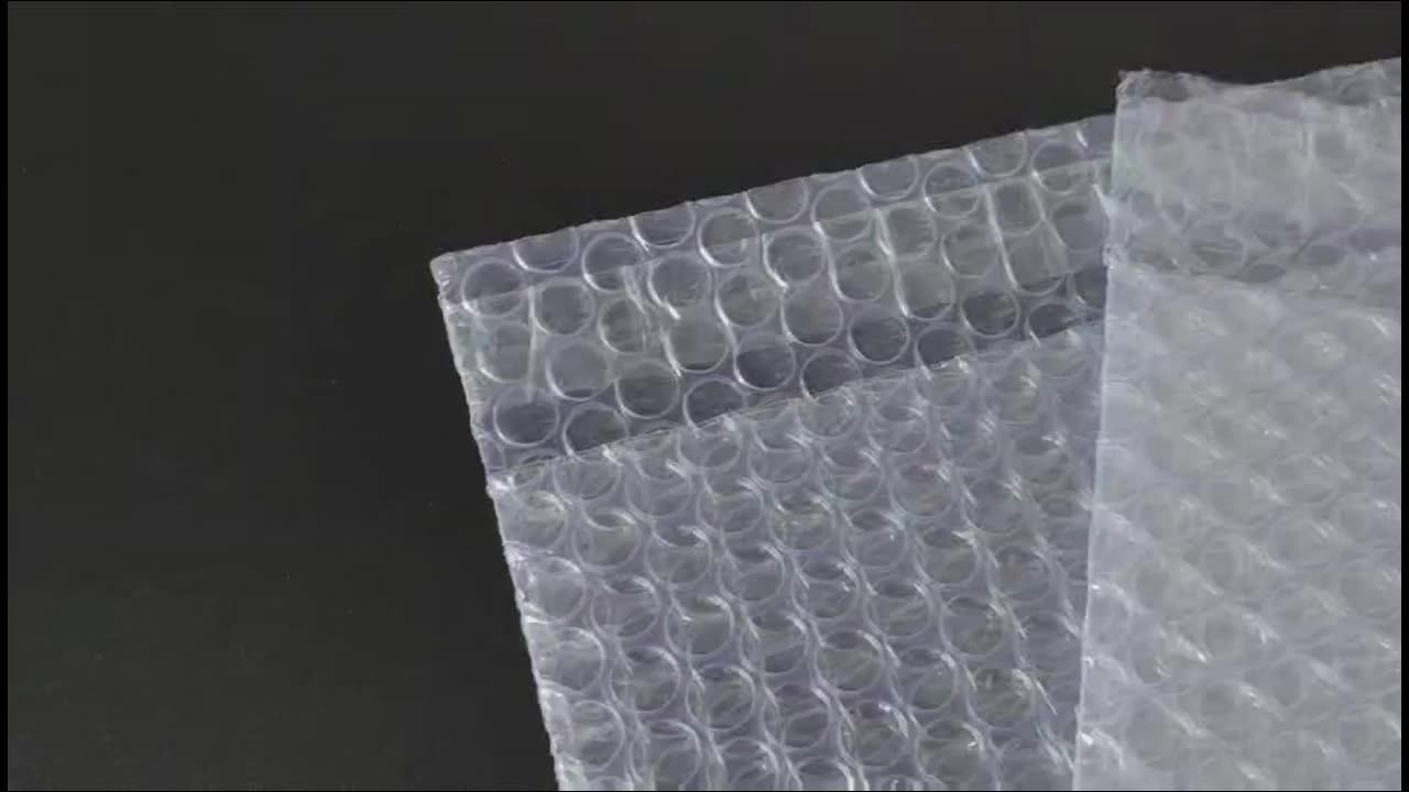Es Custom Clear Packing Bubble Bag Pouch Mail Self-seal Bubble Cushion ...