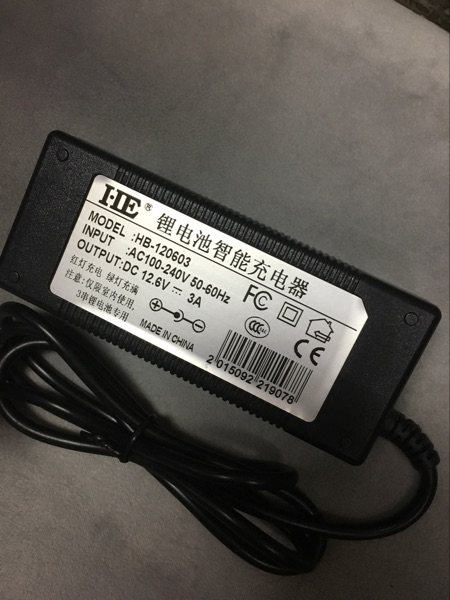 HB-120603 12.6V3A Lithium Battery Smart Pool Charger Polymer 3 String ...