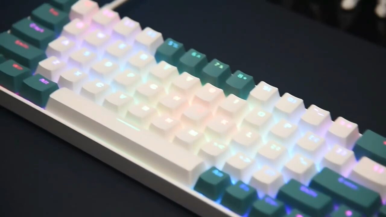 T8 68 Keys Rgb Backlight Gaming Mechanical Keyboard For Gamer Type-c ...