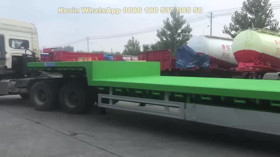 Extendable Low Loader Deck Trailer Hydraulic Wind Blade Transport Low ...