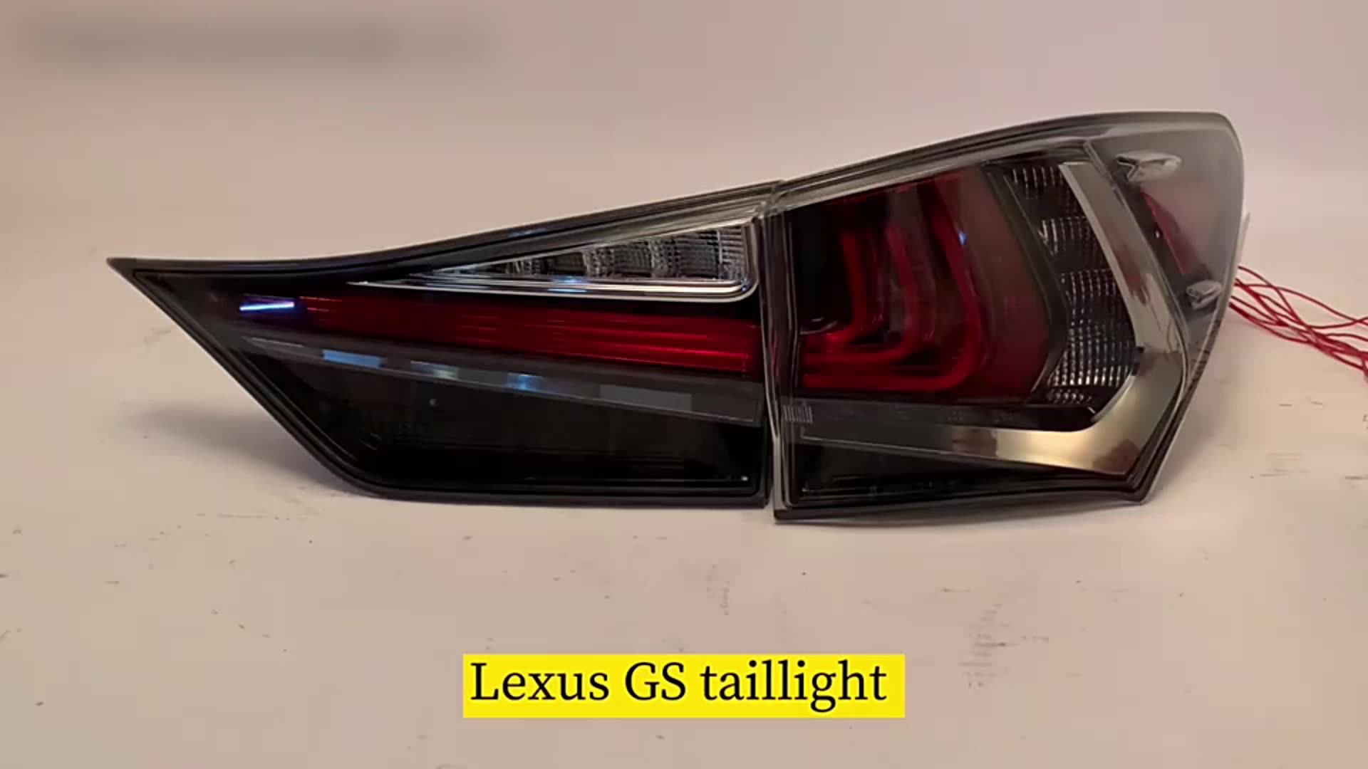 Upgrade Full Led Tail Light Tail Lamp Assembly For Lexus Gs Gs250 Gs300 ...