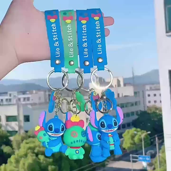 Doll Scrump Lilo Stitch Car Key Ring Pendant Cartoon Handbags ...