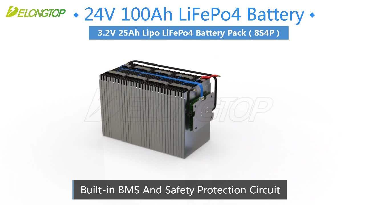 New Energy 24v 125ah Lifepo4 Battery Pack For Telcom Base - Buy Lithium ...