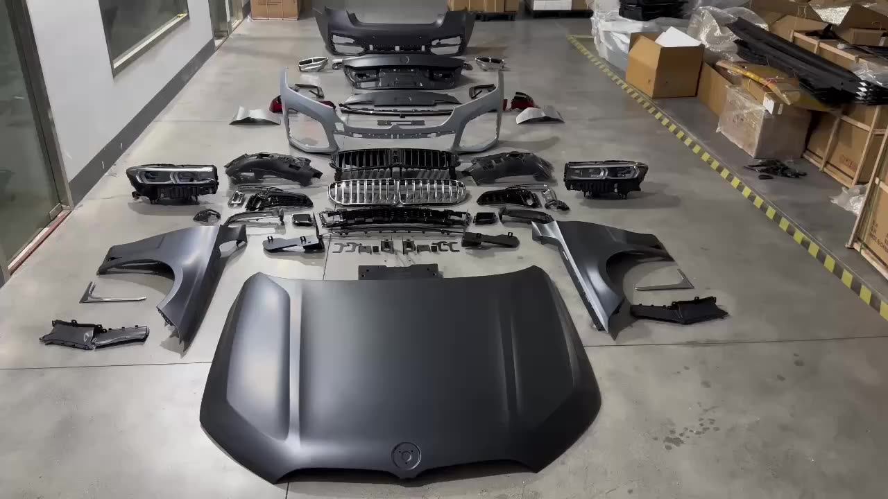 F02 Body Kit For Bmw 7 Series F01 F02 Old Upgrade Into New G11 G12 M760 ...