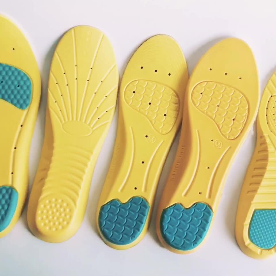 Soft Pu Custom Printed Logo Sport Insole - Buy Sport Insole,Pu Insole ...