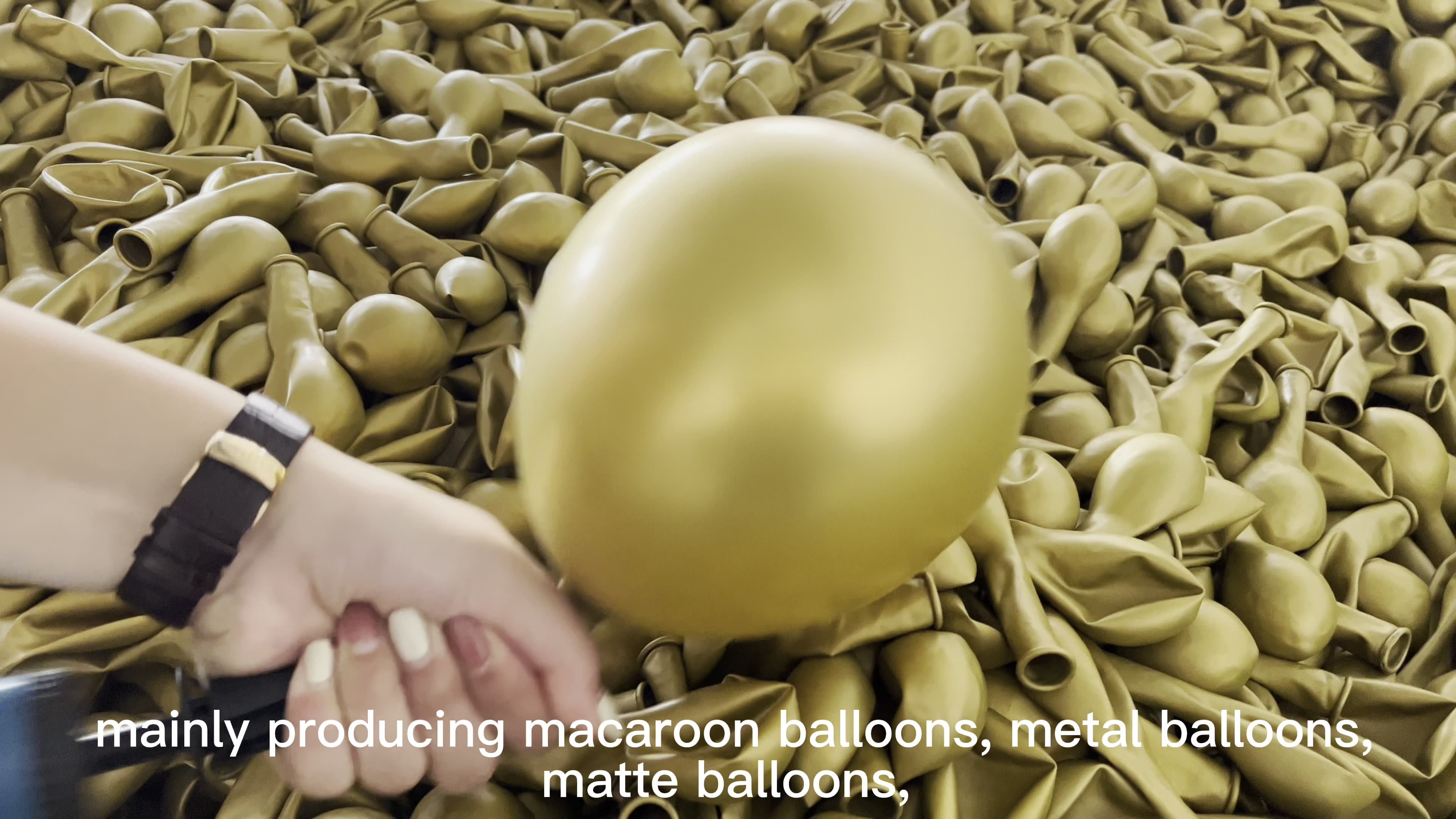 Balloon Factory Professional Chromium Balloon Glittering Metal Balloon ...