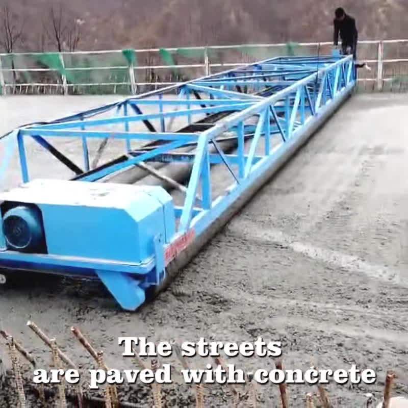 Asphalt Concrete Paver Machine Screed Paving Machine Gasoline Diesel ...