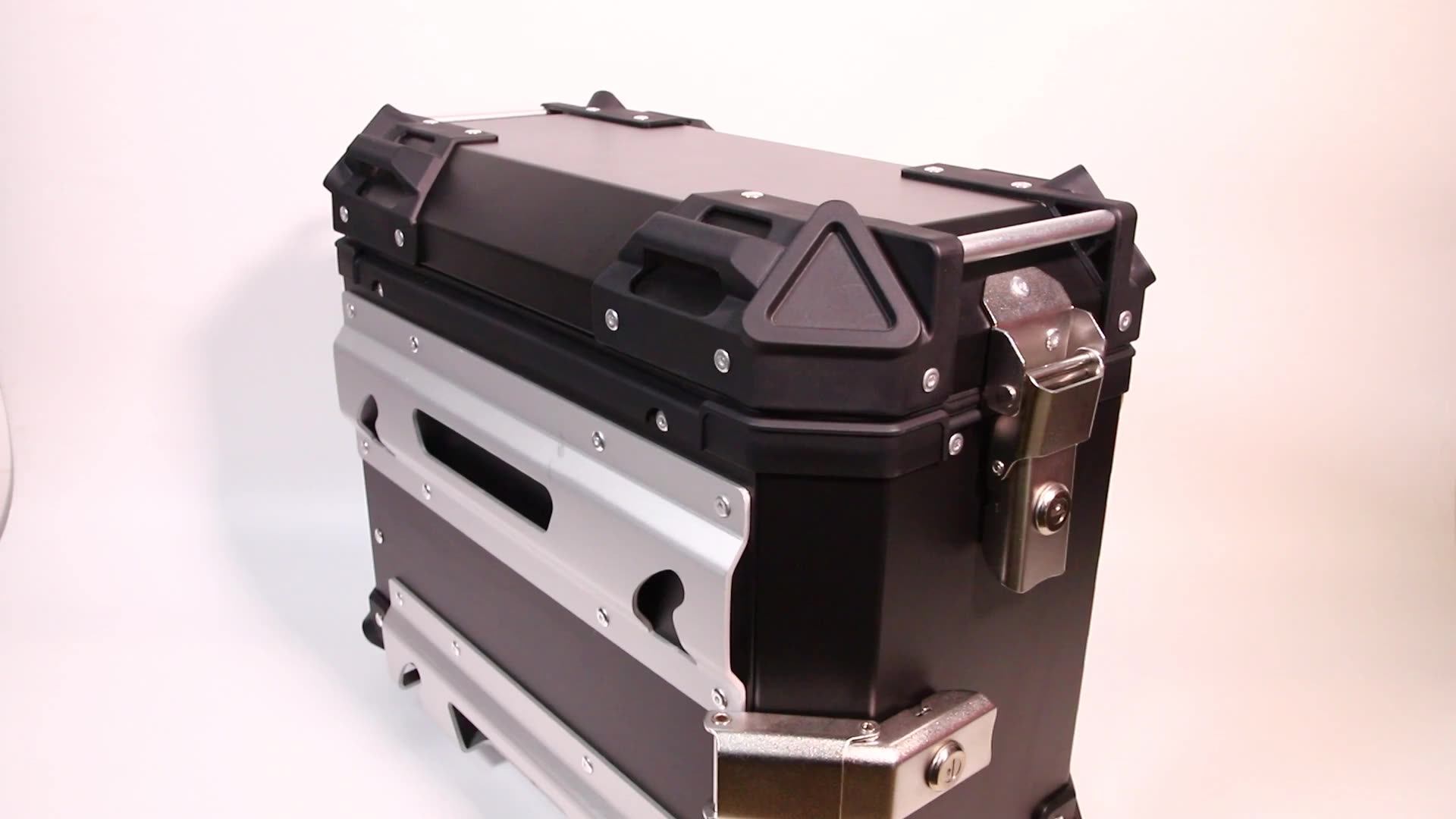 Zhuitu 38l Side Boxes Motorcycle Pannier Aluminum Side Boxes And Tail ...