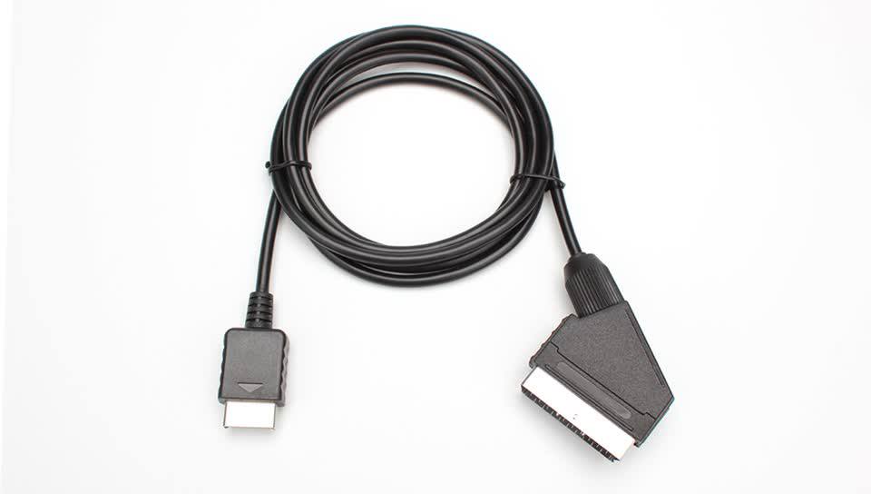 Factory Supply Ps2 Ps3 Rgb 1.8m Scart Cable Game Console Audio Video ...