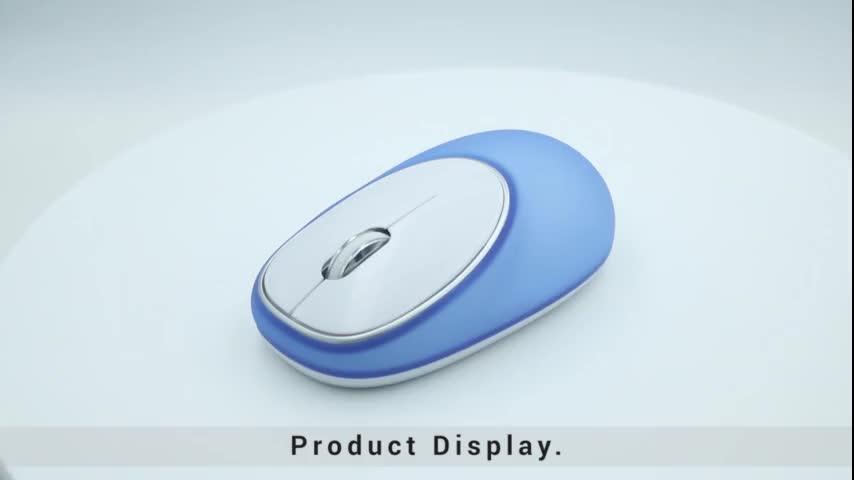 Soft Touch Silicon Gel Mouse 2.4g Wireless Optical Mouse Usb Anti ...