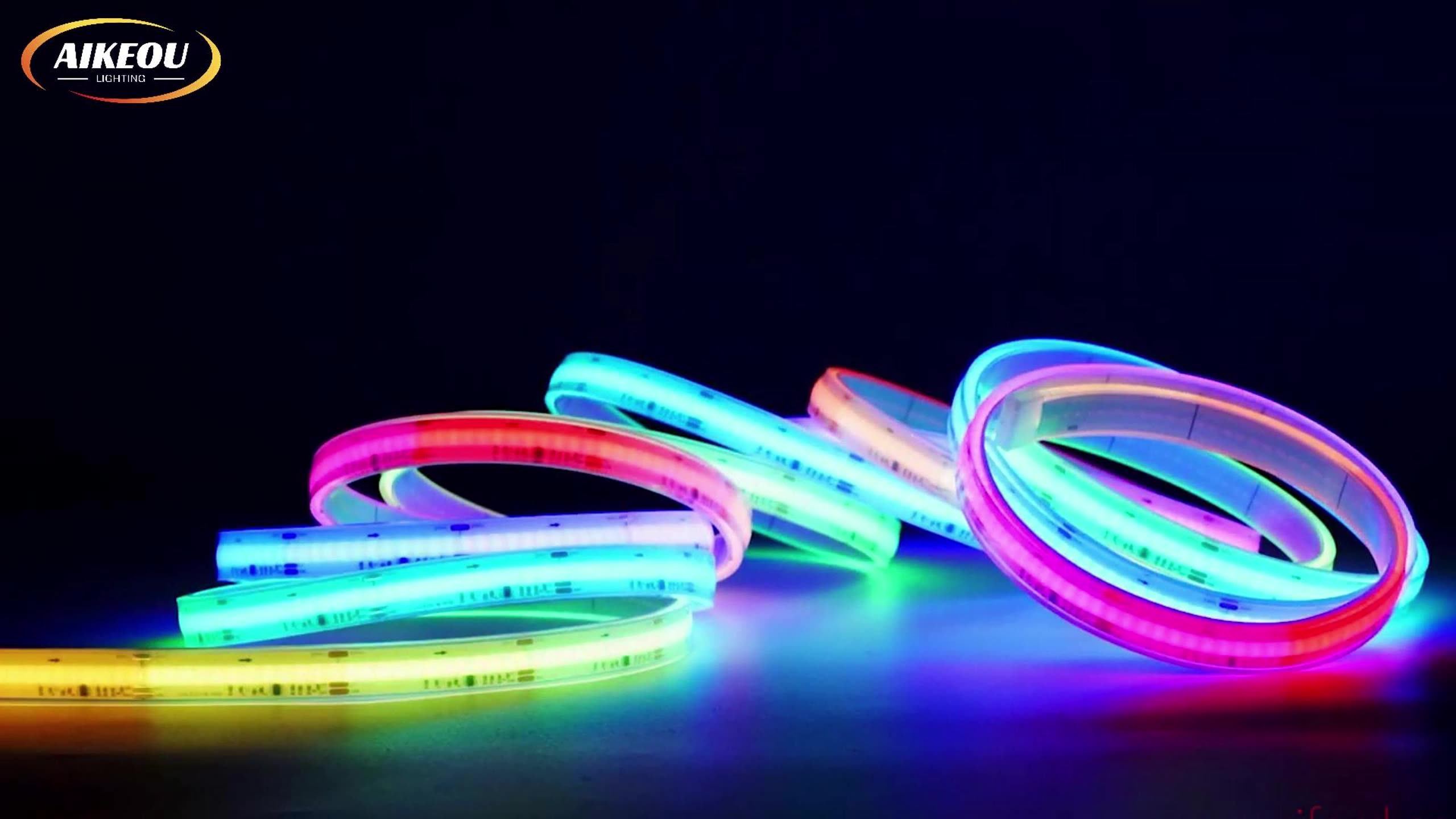 Rgb High Density Uniform Light Chasing Color Dc12v 24v 720 Leds/m 12mm ...