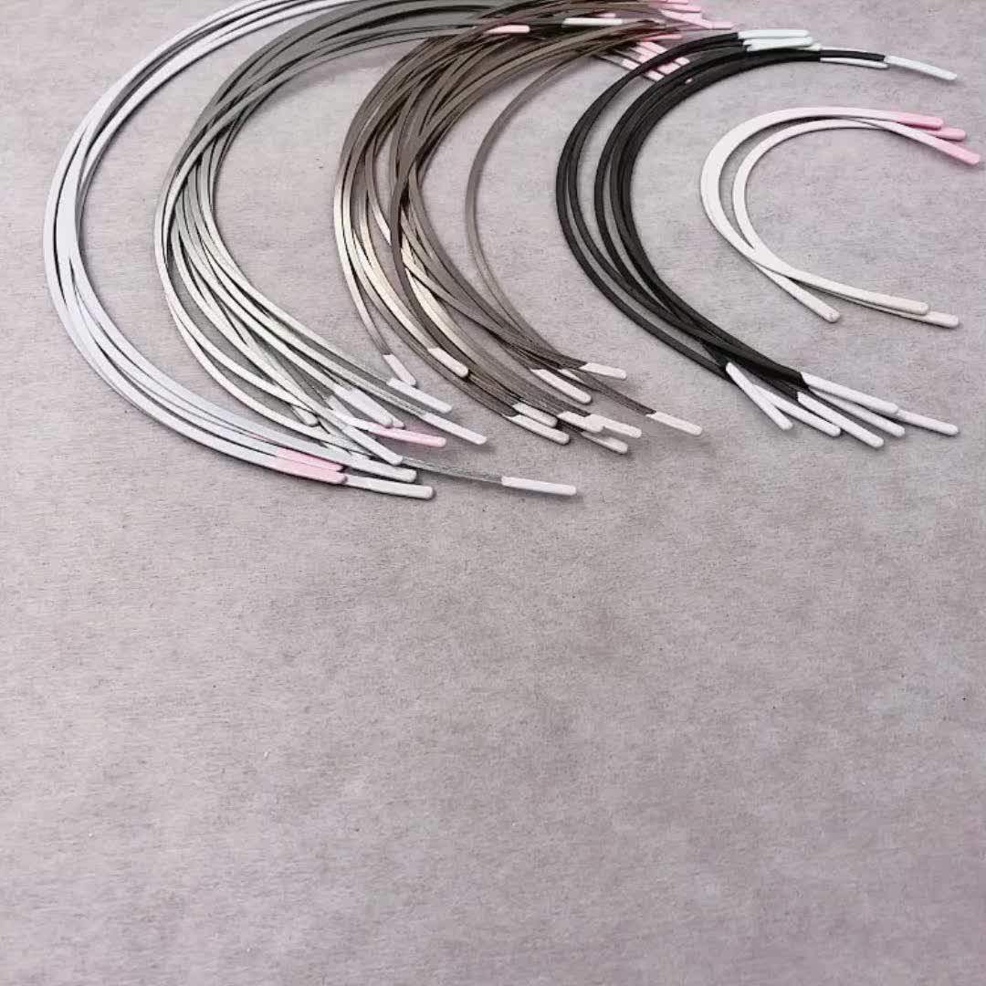 Bra Accessory Smooth Nylon Coated Stainless Underwire Steel Bra Frame ...