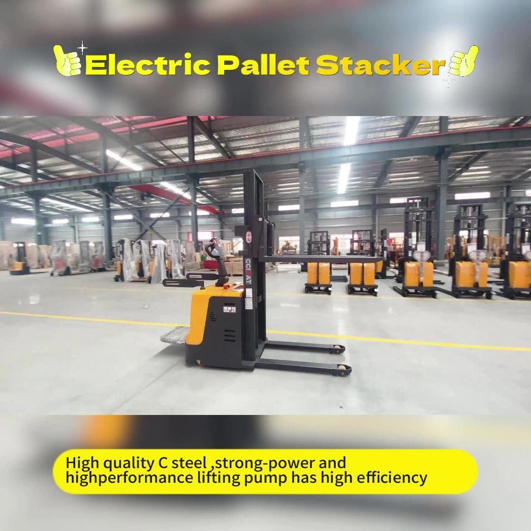 Haizhili Stand Load Walking Fully Warehouse Small Mini 1500kgs Full ...