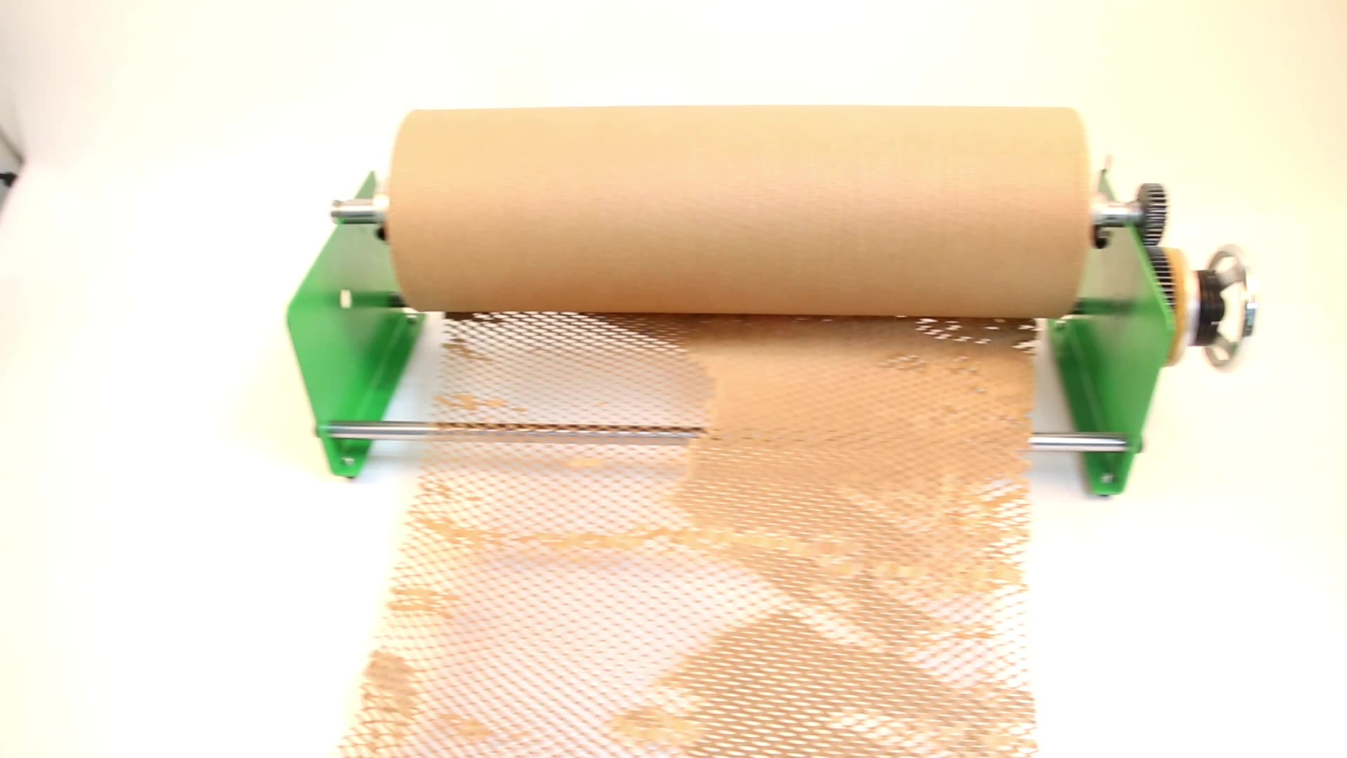 Single Reel Dispenser Honeycomb Kraft Paper Roll Distributor Honeycomb ...