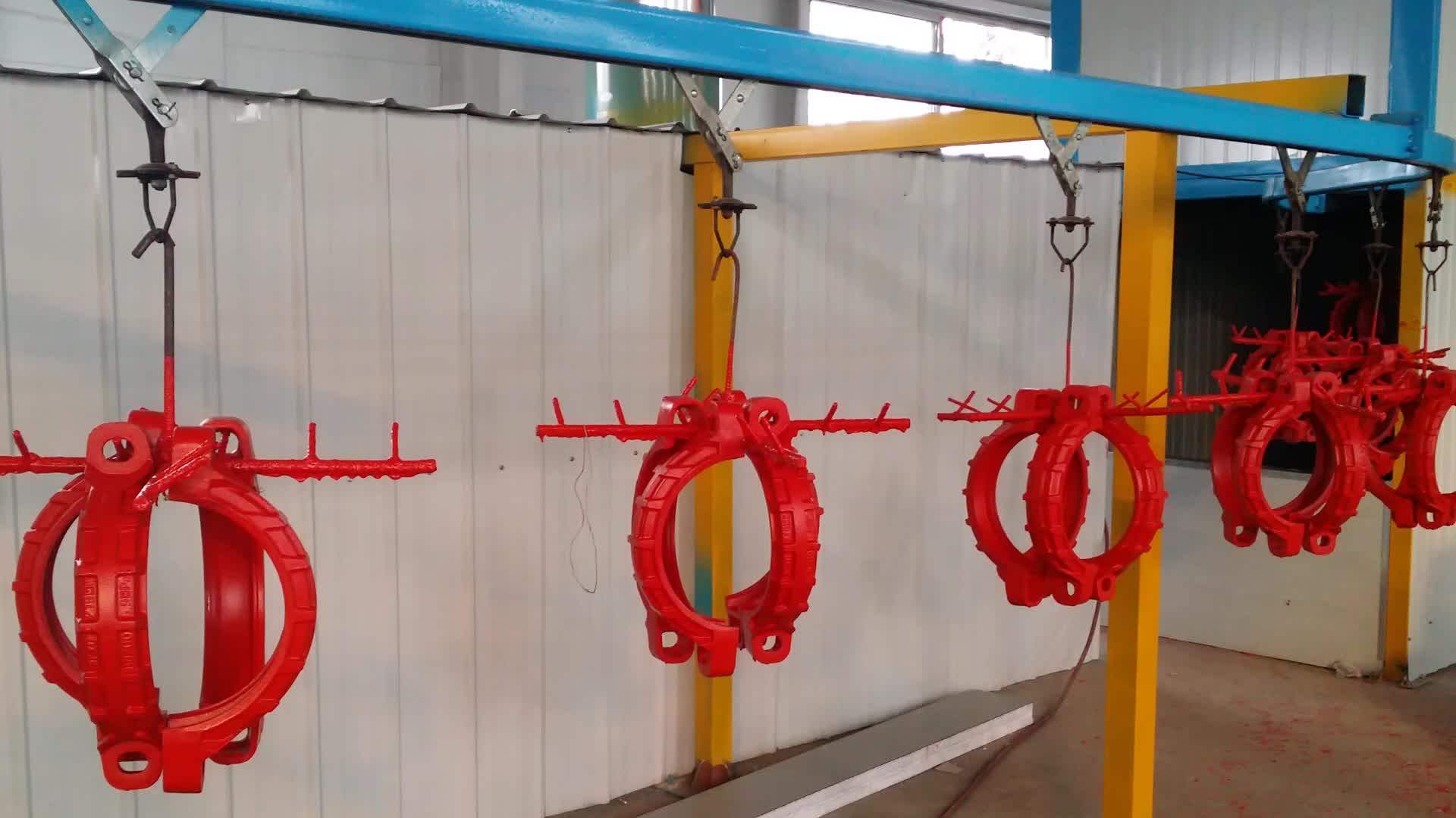 Xgqt2 Ductile Cast Iron Dn25/33mm Grooved Coupling And Pipe Fittings ...