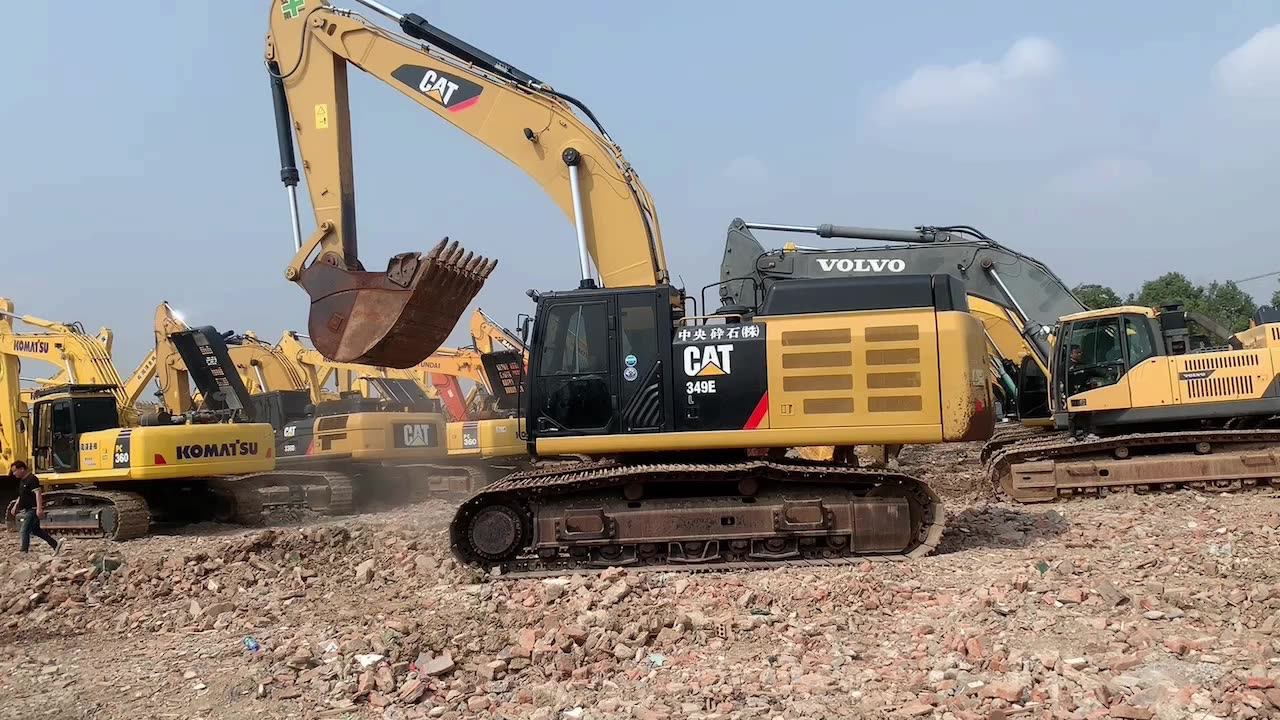 Good Condition Second Hand Original Caterpillar Cat349e Crawler ...