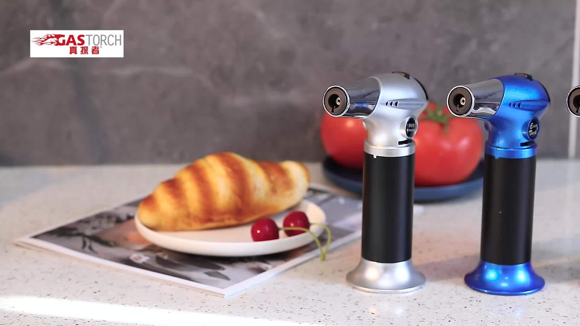 901 High Temperature Gas Heating Metal Butane Torch Burner Lighter For ...