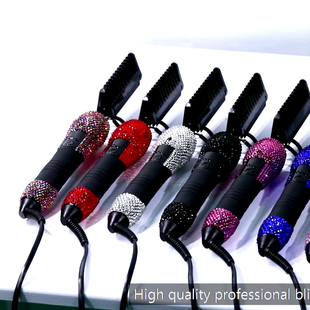 500 Degrees High Heat Hot Pressing Comb Professional Hot Salon Tools ...