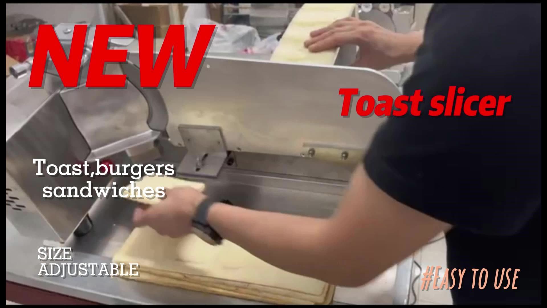 Mini Portable Adjustable Automatic Electric Bread Slicer Manual Hand ...