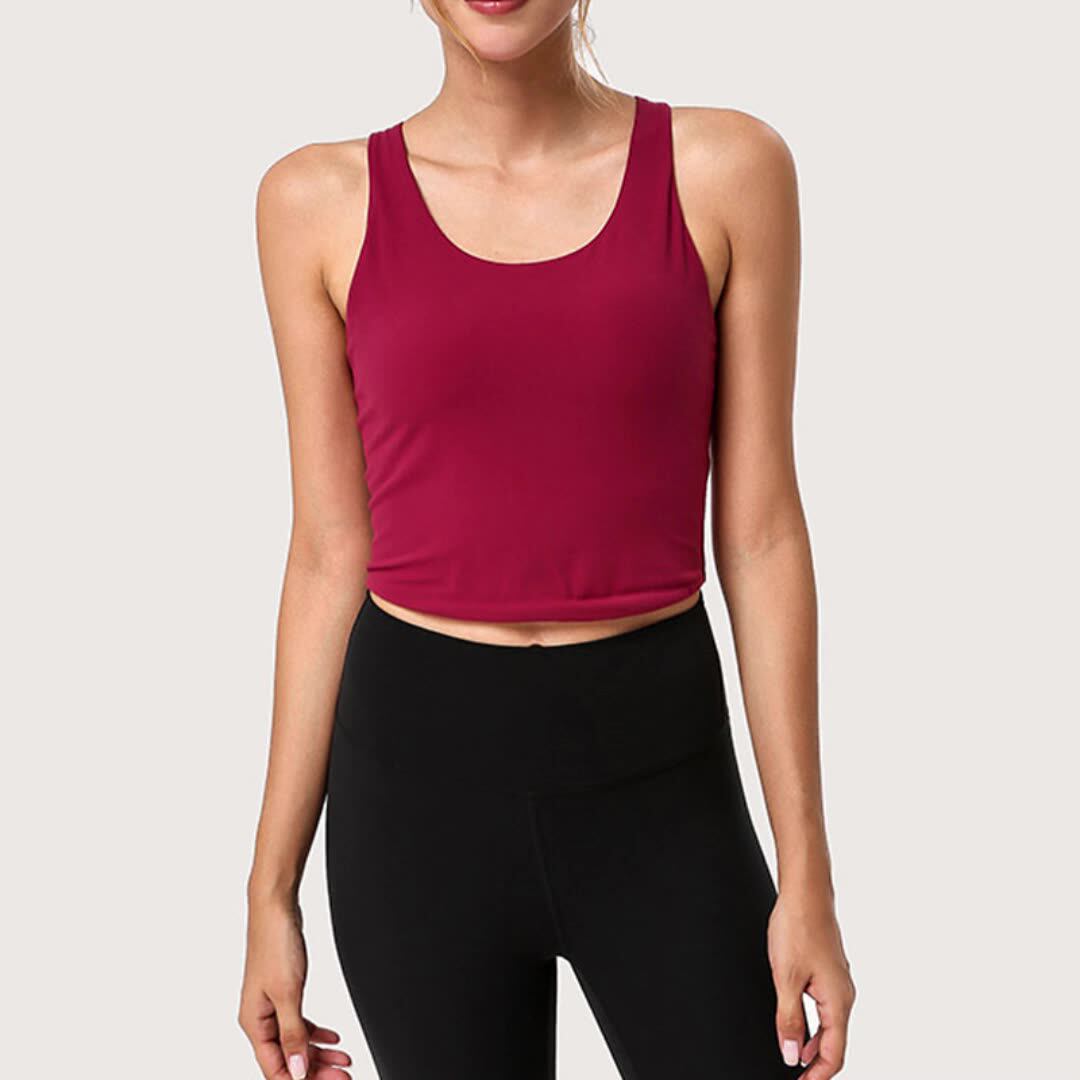 Newest Design Fitness Heather Grey Women Workout Tank Tops - Buy Women ...