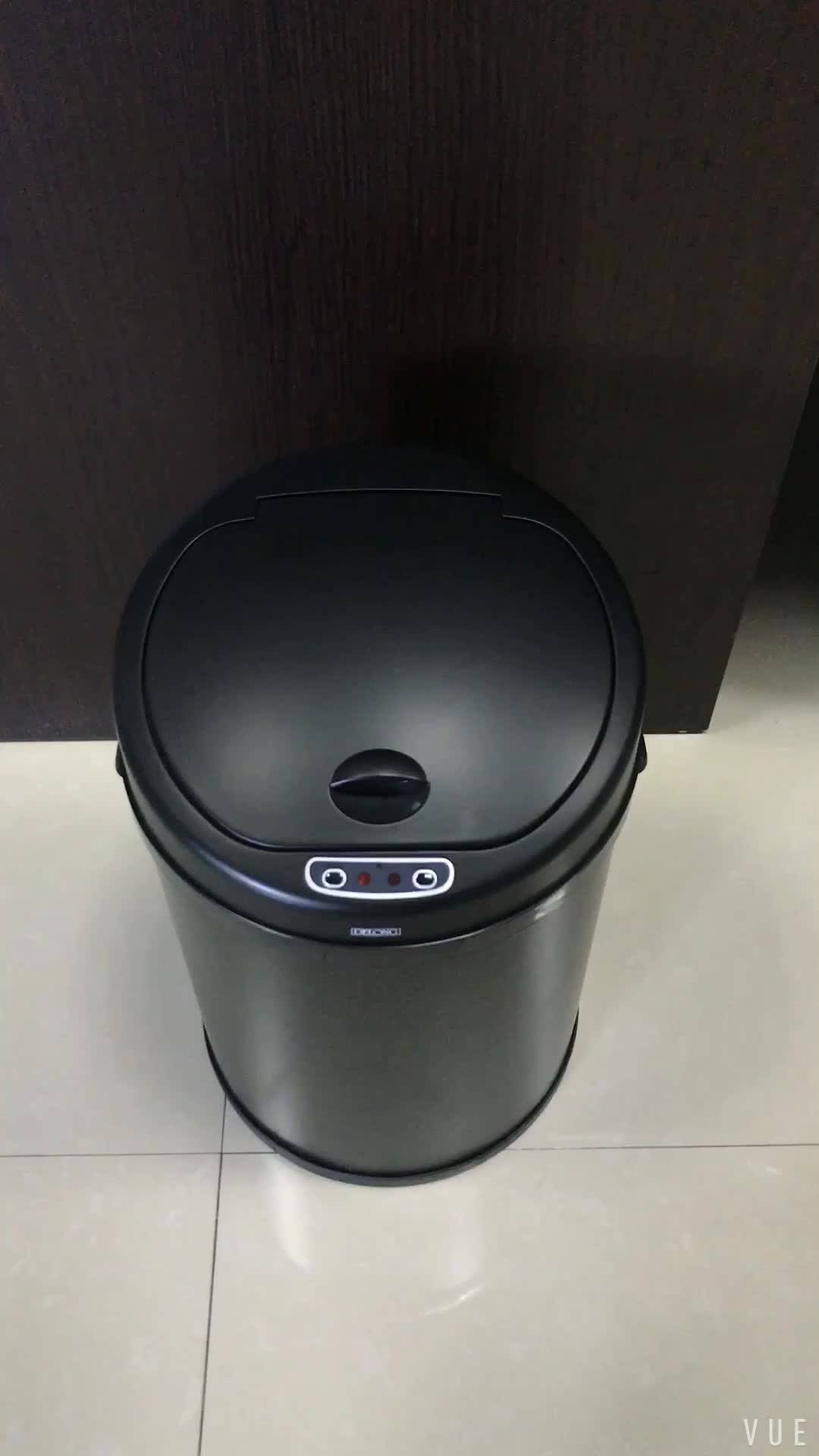 Small Trash Bin Waste Bin Sensor Bin Automatic Stainless Steel - Buy ...