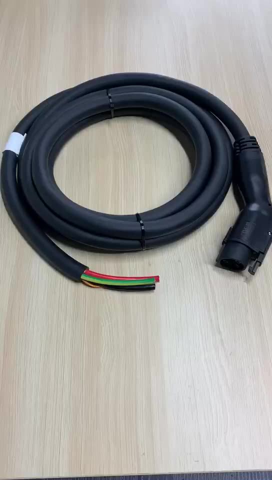 Ul2251 80a Sae J1772 Plug Type 1 Ac Charger Connector Phev Car Charger ...