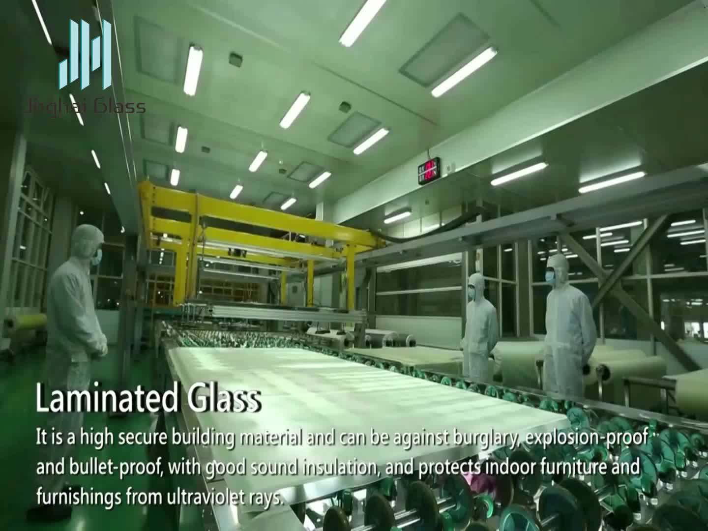 Wholesale Safety 8.38mm Building Glass Clear Pvb Plat Laminated Glass ...