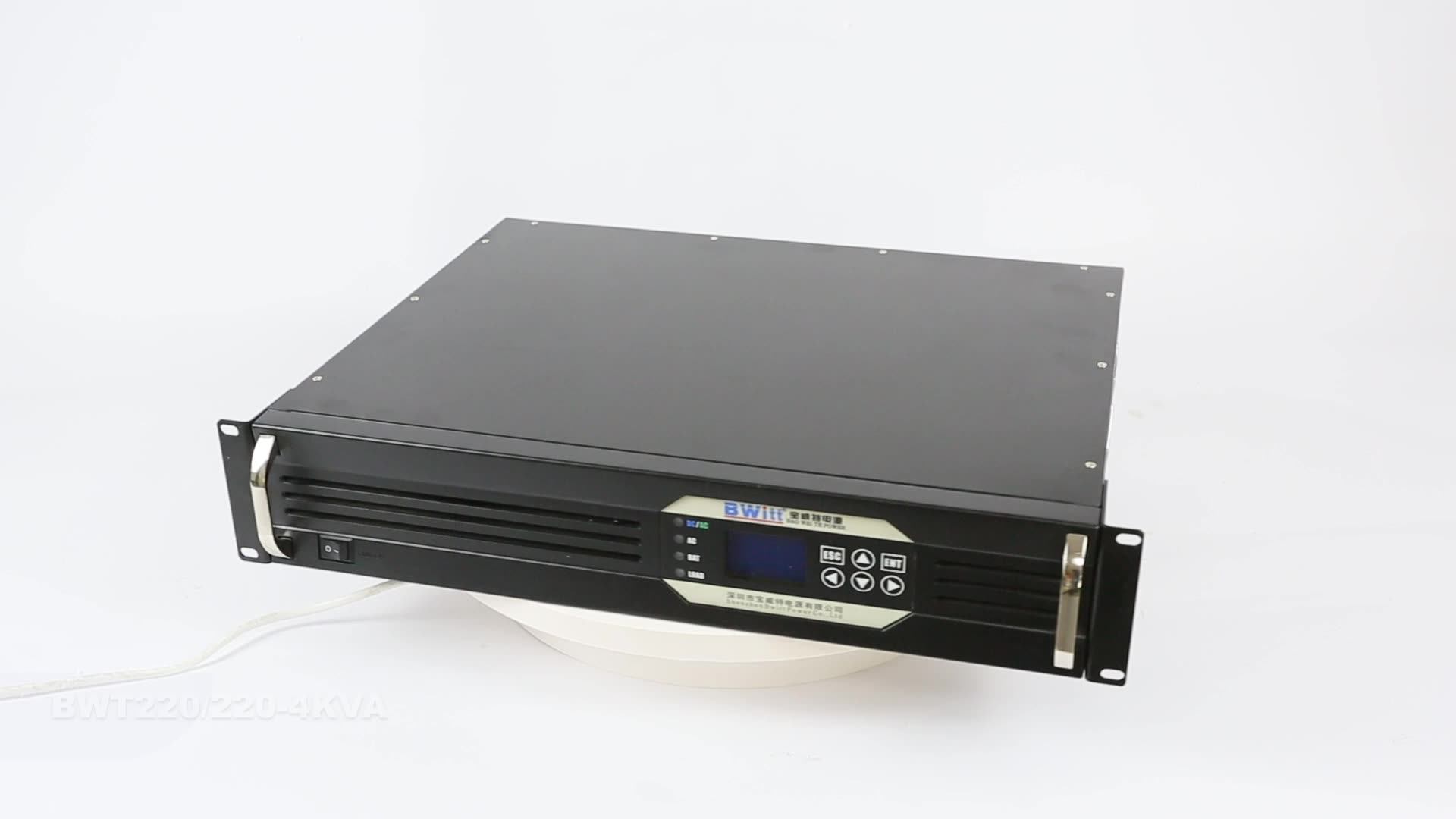 19 Inch Telecommunication Inverter 12v 24v 48v Dc To 220v Ac Single ...