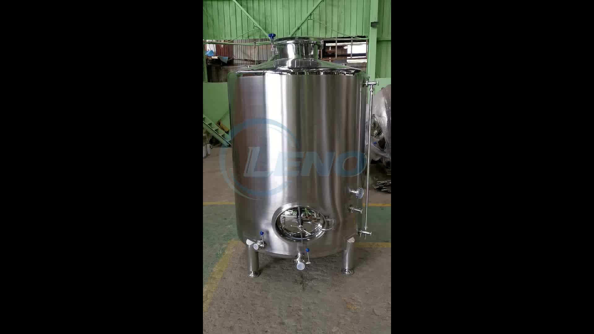 Stainessl Steel Food Grade Brewing Beer Fermenter Wine Storage Tank ...