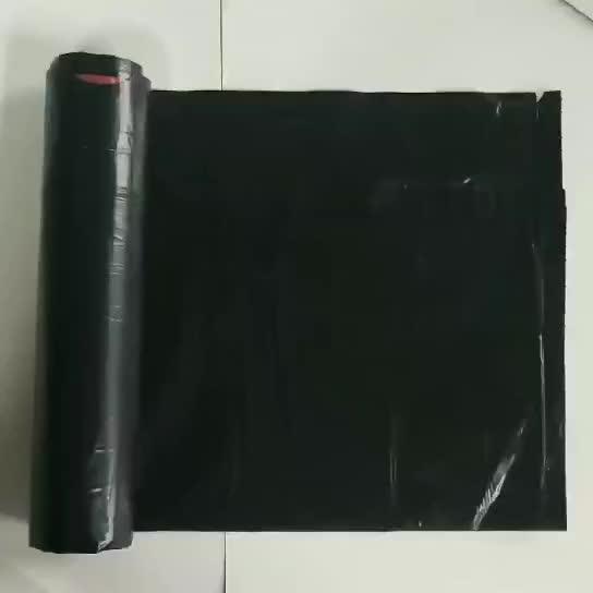 Hdpe Ldpe Plastic Heavy Duty Big Black Plastic Trash Bag Refuse Bags ...