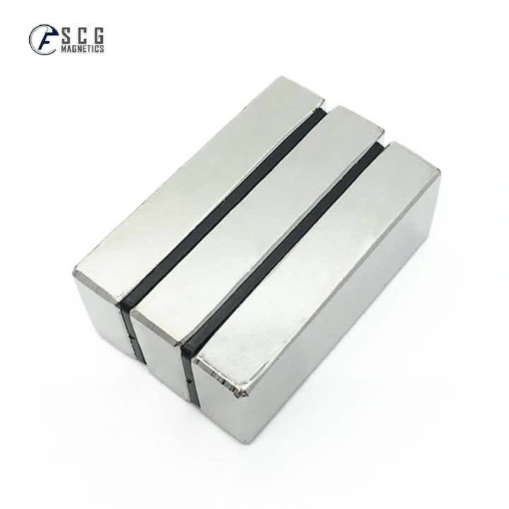 Big Neodymium Block Magnet 50kg Pulling Weight - Buy Neodymium Block ...