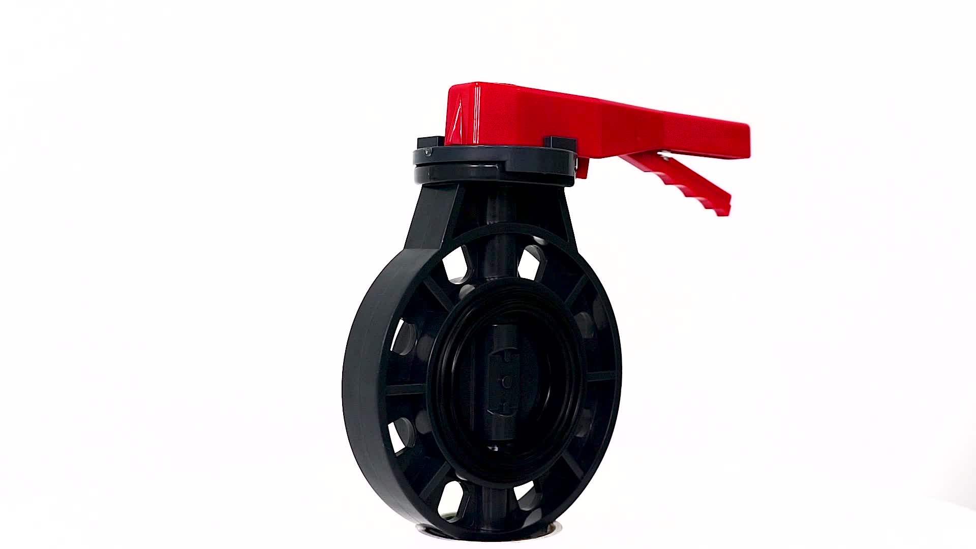 Factory Direct Sales High Quality Dn80 De90mm 3" Upvc Manual Plastic ...