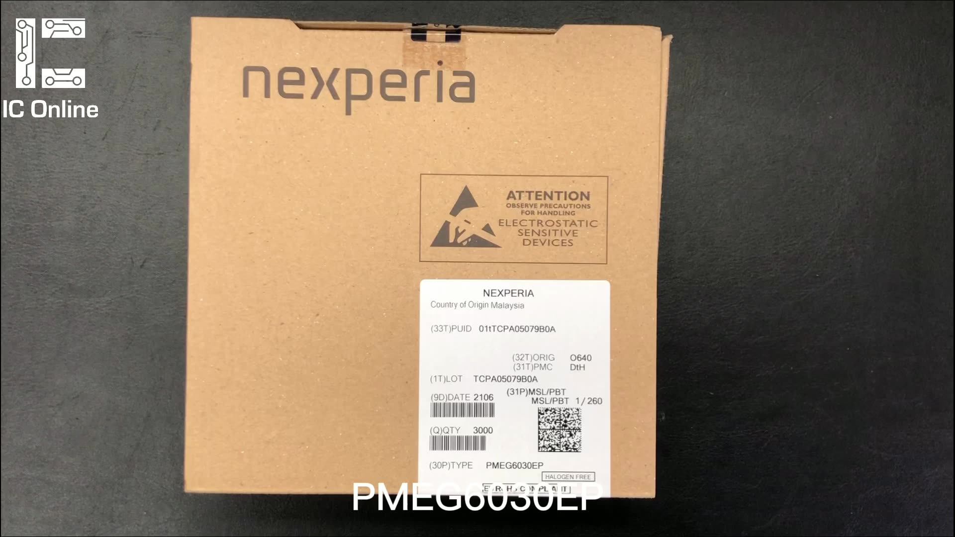 Semiconductor New And Original Diode Sod-128 Pmeg6030ep - Buy ...