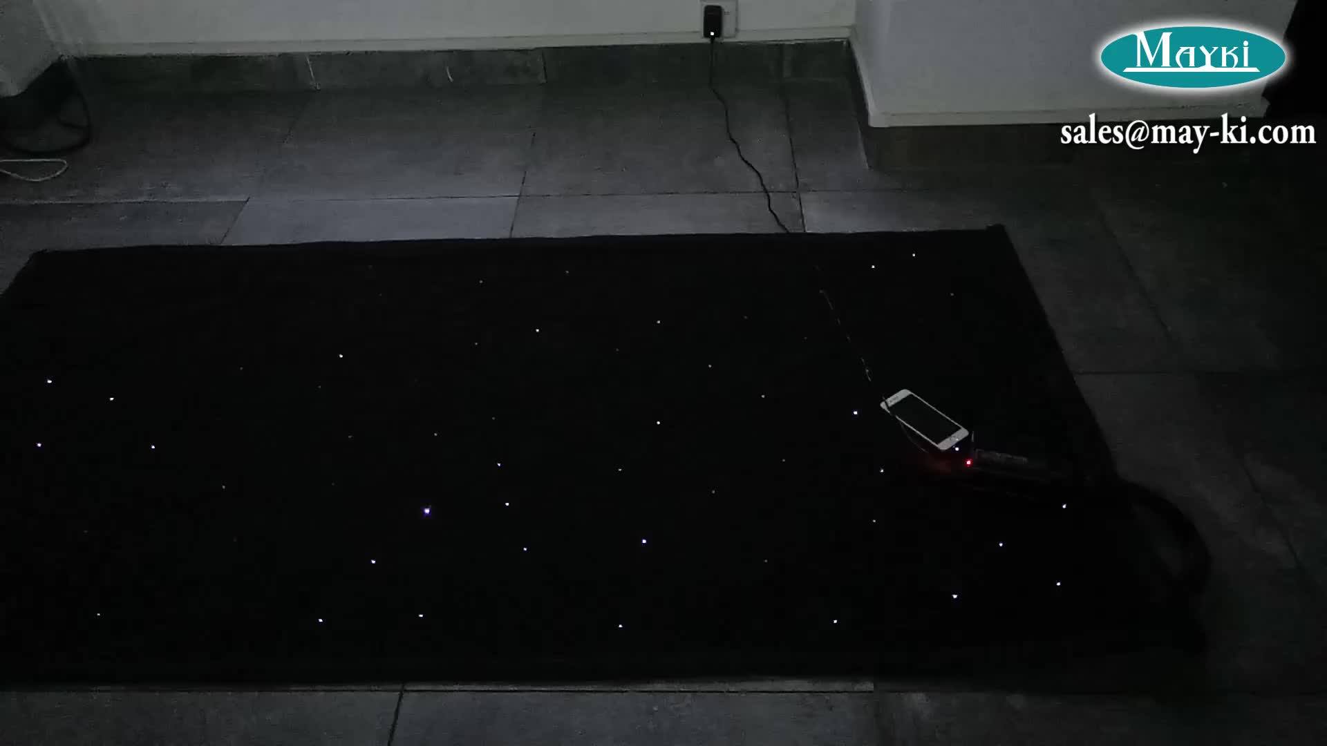 Light Up Fiber Optic Floor Black Carpet And Rugs - Buy Fiber Optic ...