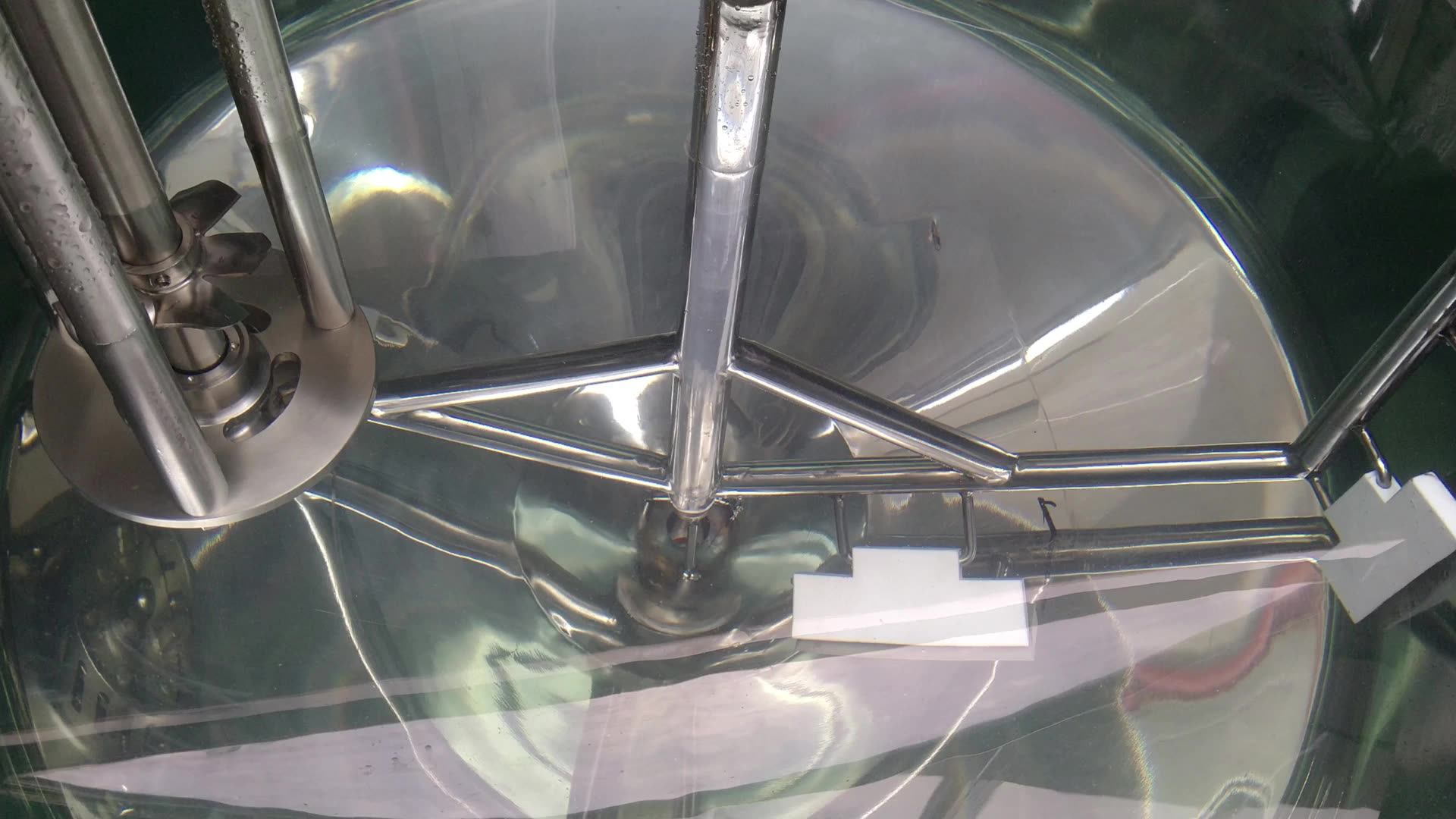 production line,Full stainless steel gelatin heat dissolving tank