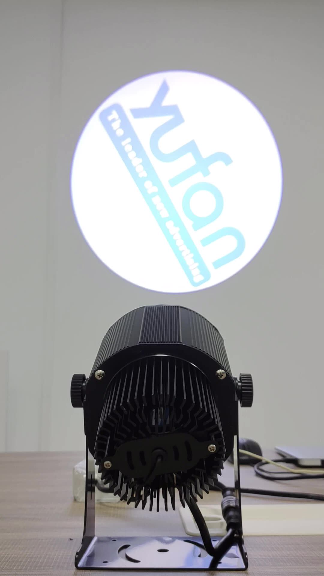 Yufan Gobo Projector Laser Custom Logo Projection Lamp Floor Hd Display ...